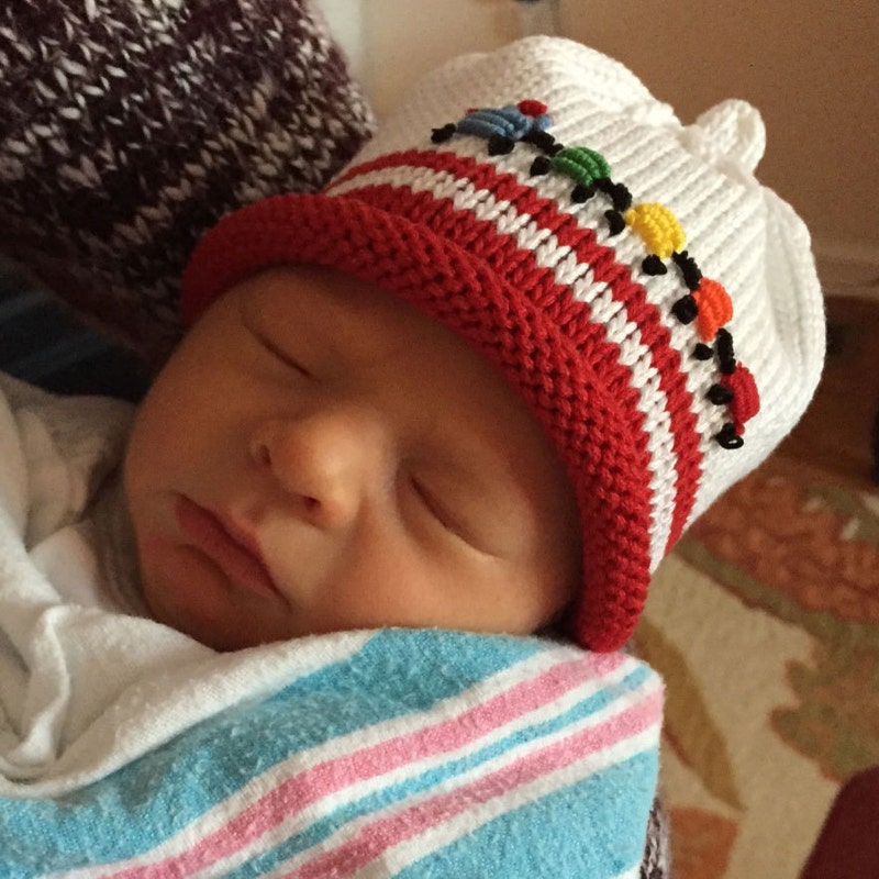 Knit Crown Hat - Etsy