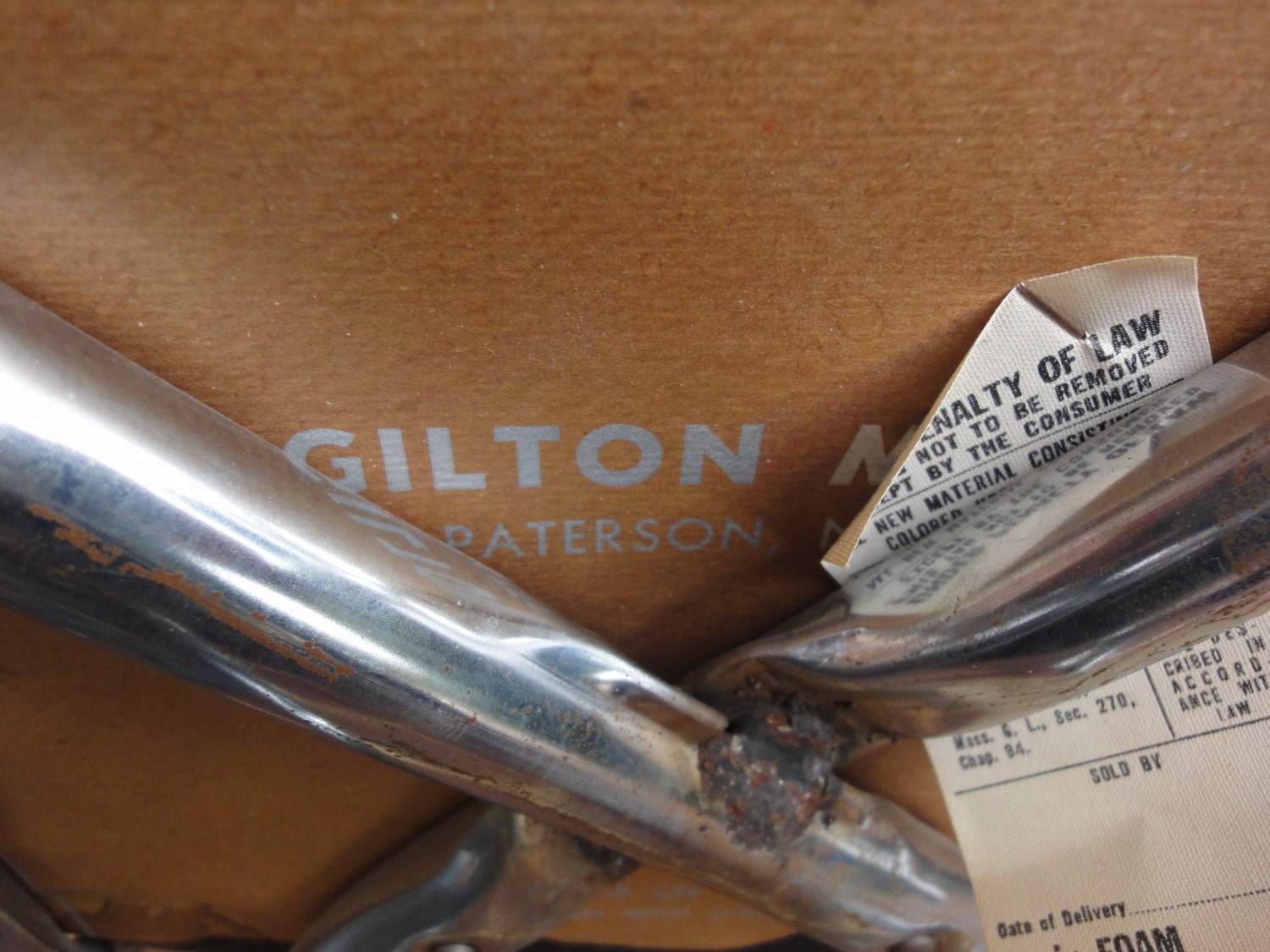 Vintage Gilton Manufacturer Black and Chrome Kitchen Stool/vintage ...