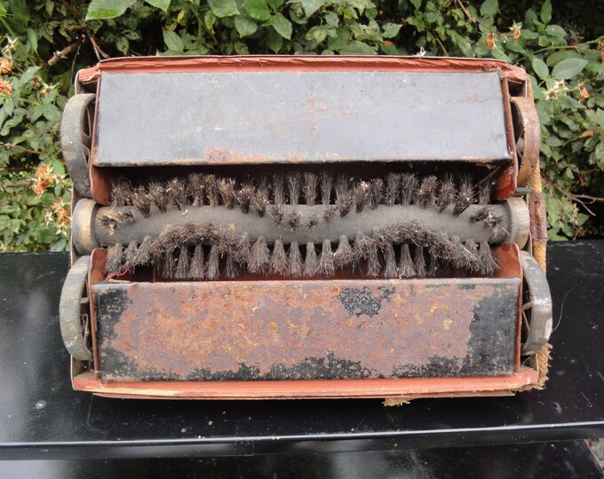 Vintage 1960s Sweeper Bissell Floor Cleaner Retro Hand Sweeper Manual ...