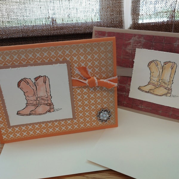Cowboy Boots Stamp - Etsy