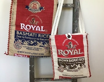 Rice Burlap Bag - Etsy