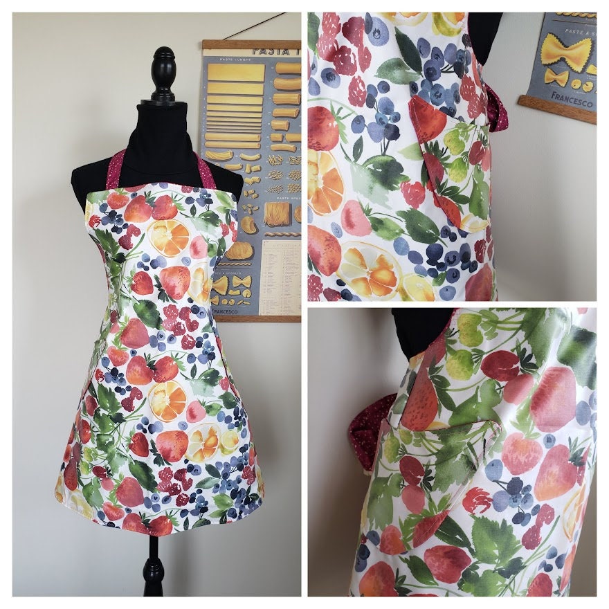 Laminate Adult Wrap-around Style Apron, Extended Hip Coverage ...