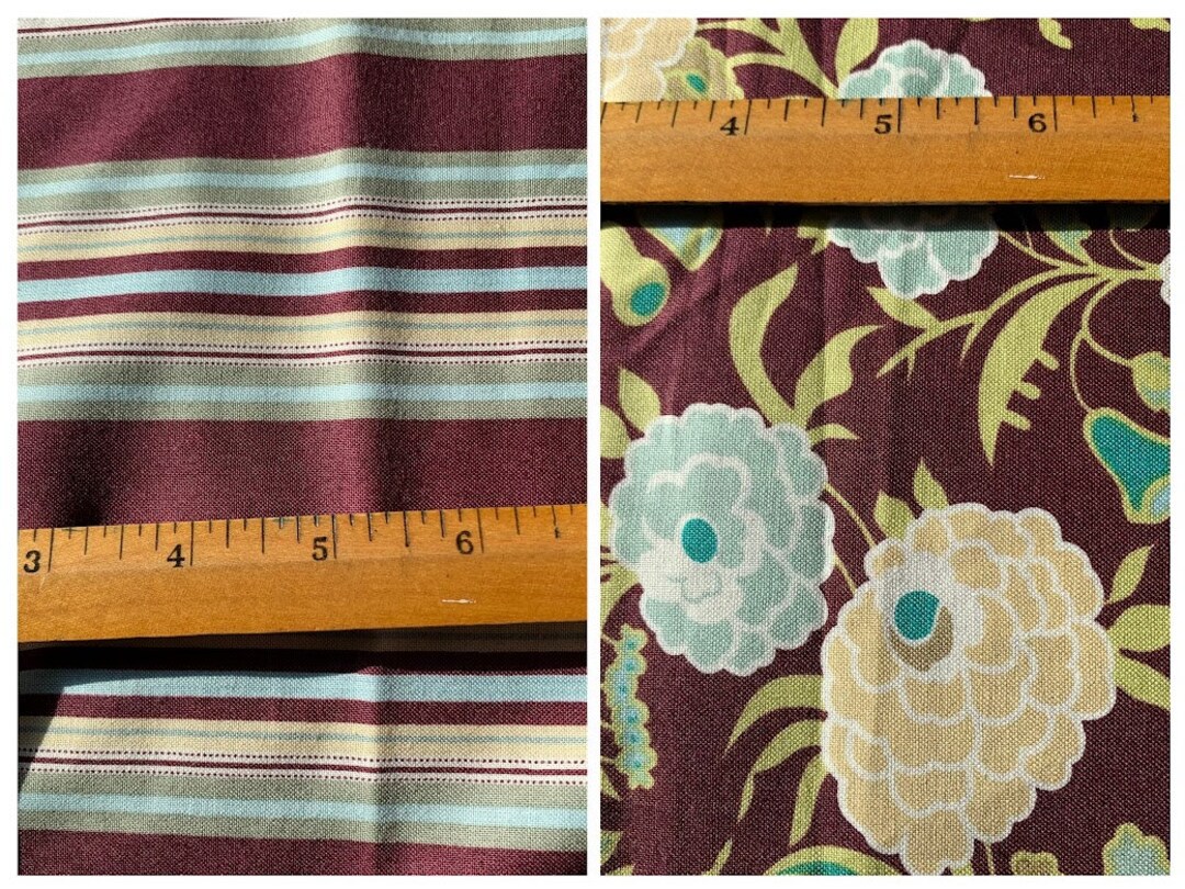 Amy Butler Gypsy Caravan Gypsy Mum and Hammock Stripe in Brown, Blue ...