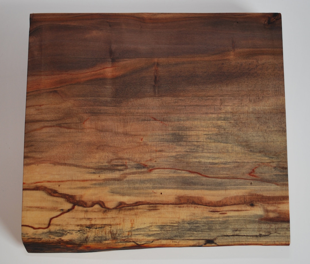 Live Edge Sweet Gum Wood Cutting Board (1.25"h X 9.5"w X 9"l) - Etsy