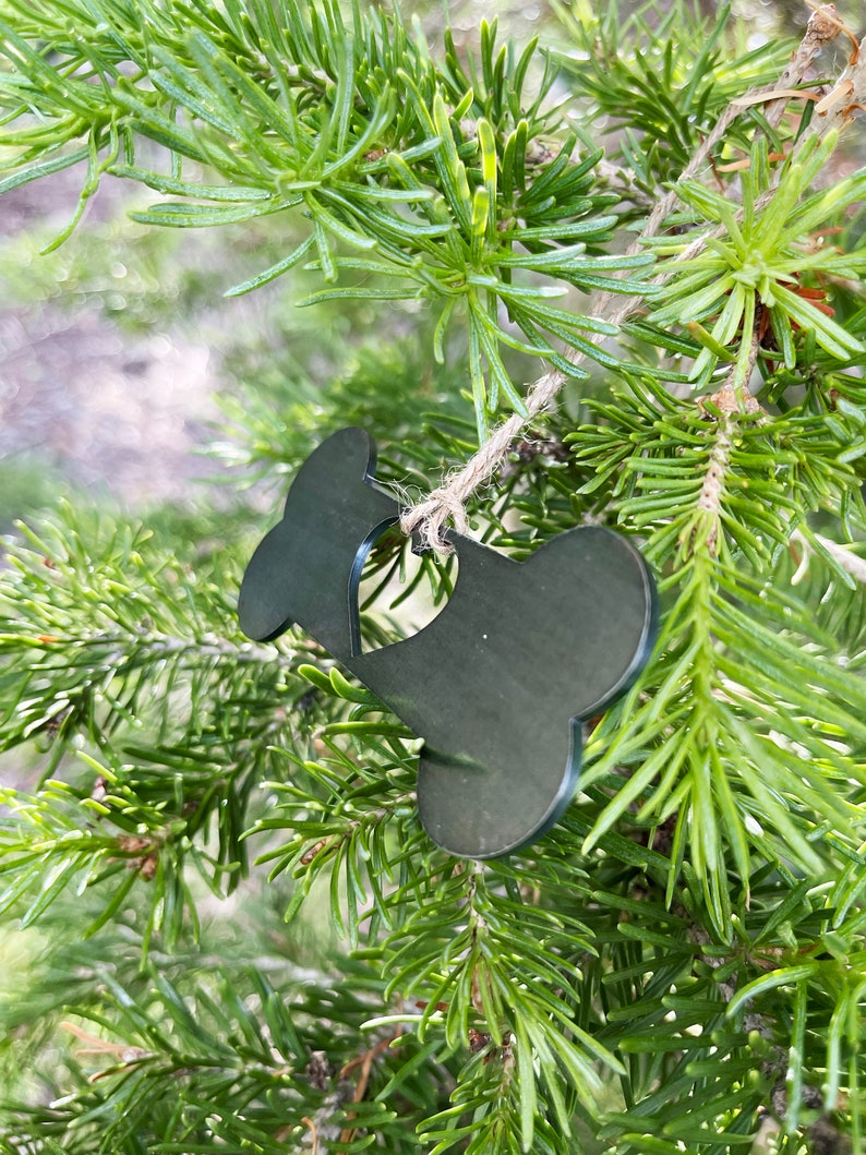 Dog Bone Metal Heirloom Ornament Made From Raw Steel - Etsy