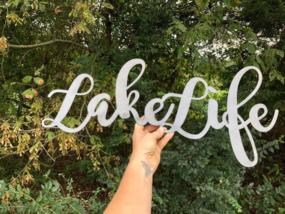 The Word Life In Cursive