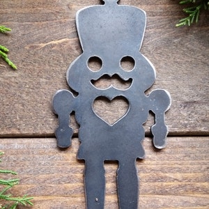 Nutcracker Raw Steel Christmas Ornament Ballet Holiday Tradition ...
