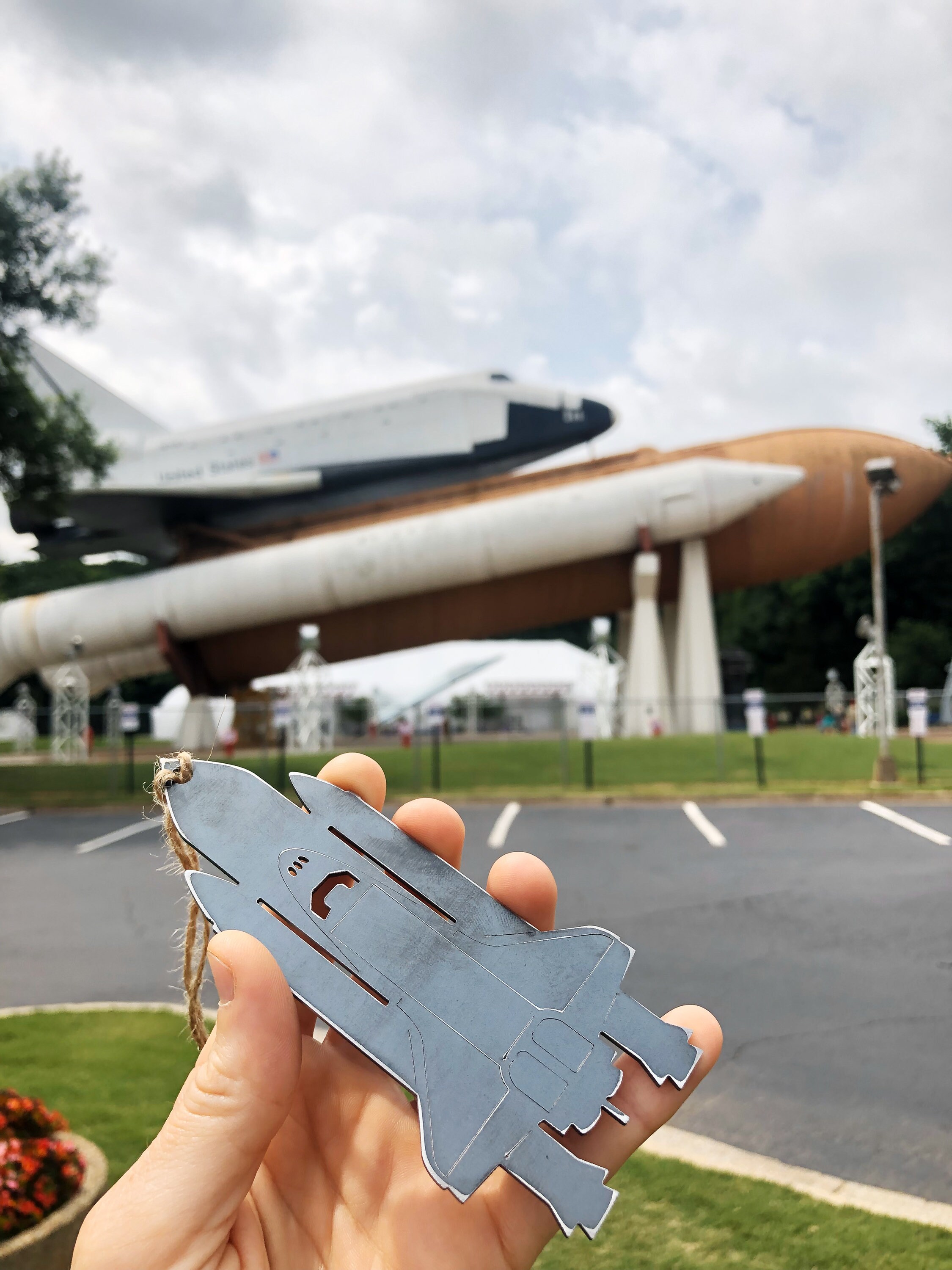 Space Shuttle Metal Heirloom Ornament Made From Raw Steel - Etsy