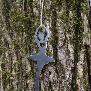 Ballerina Ornament I Made From Recycled Raw Steel I Dance Dancing ...