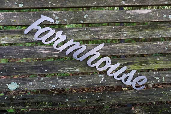Farmhouse Word Art