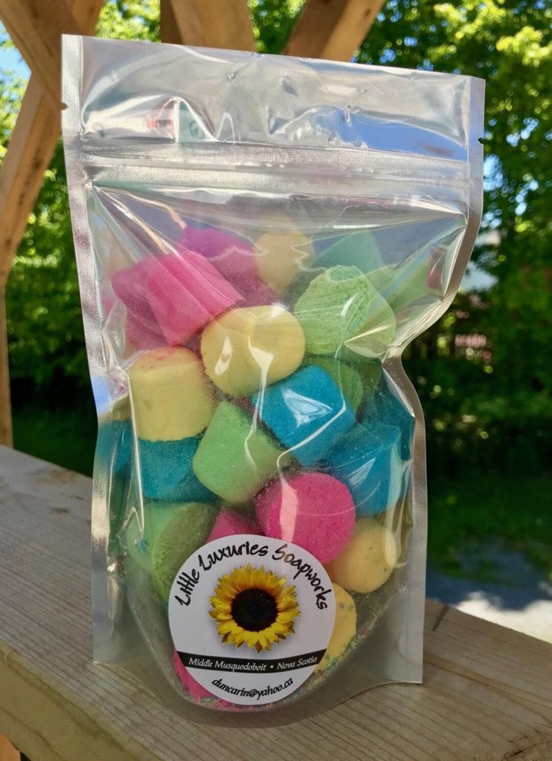 Unicorn Poop Mini Bath Bombs in a Resealable Pouch Colorful Plops for ...