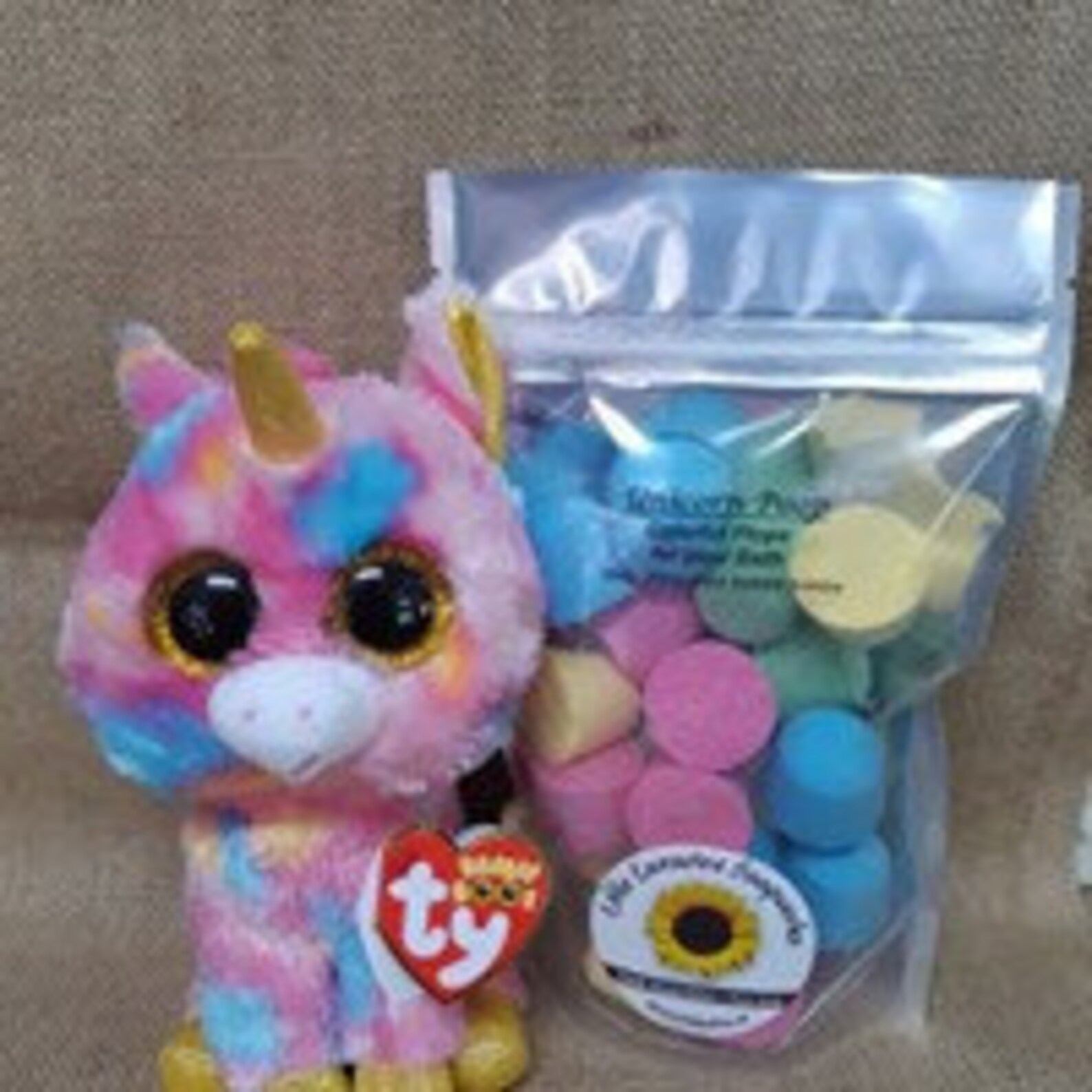 Unicorn Poop Mini Bath Bombs in a Resealable Pouch Colorful - Etsy Canada