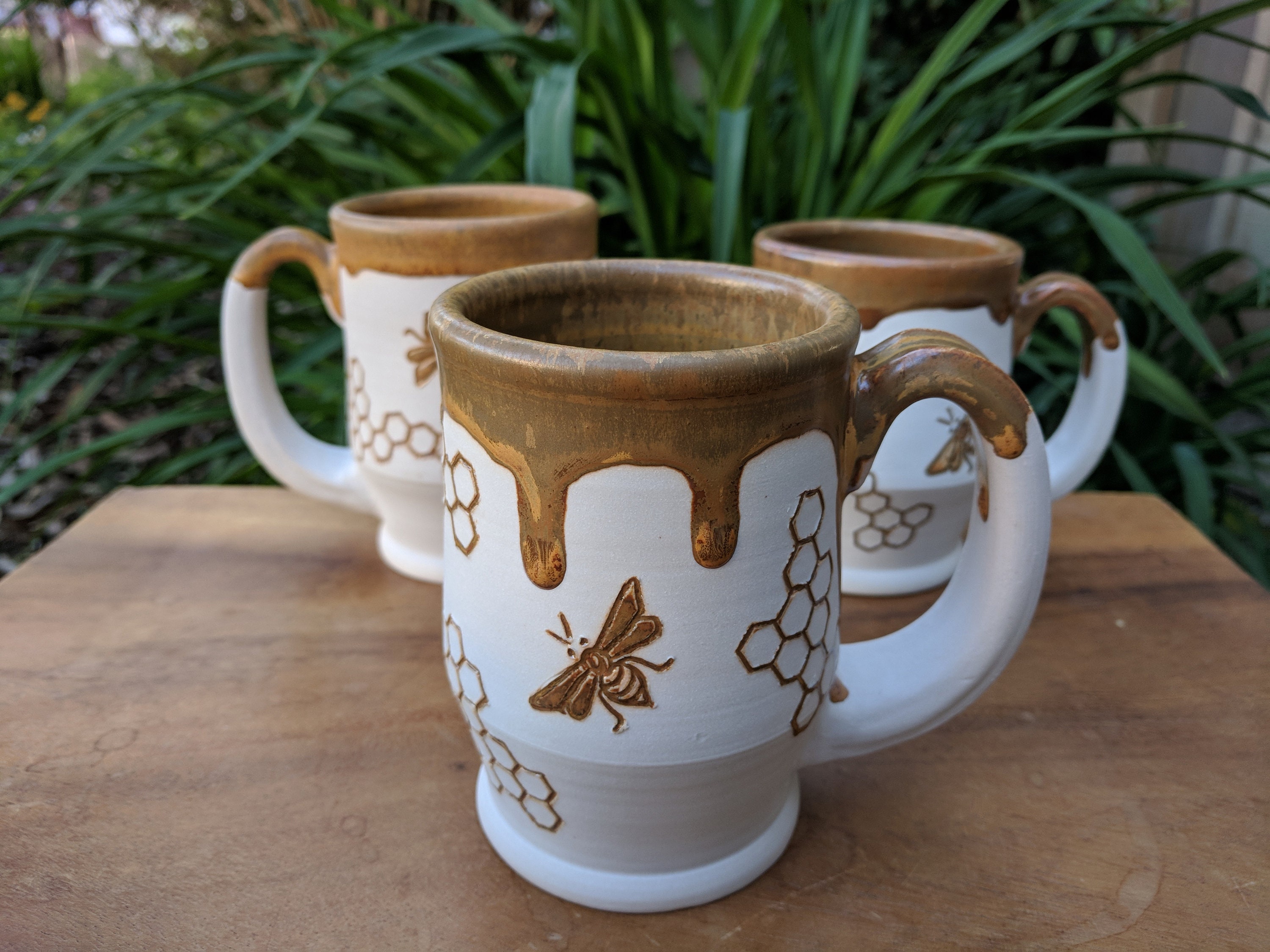 Honeycomb Mug | Etsy