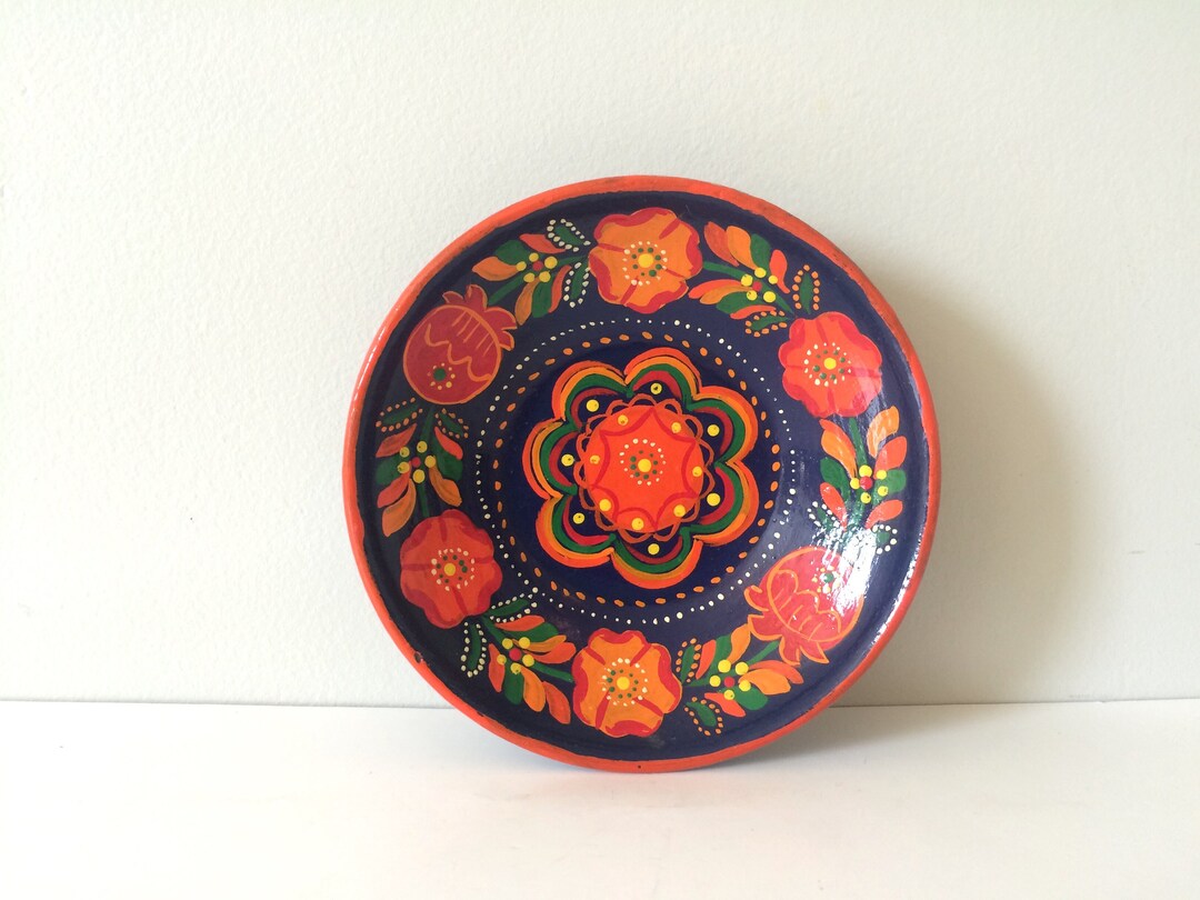 Small Hand-painted Vintage Dish - Etsy