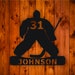Personalized Hockey Goalie Wall Hanging/metal Sign - Etsy