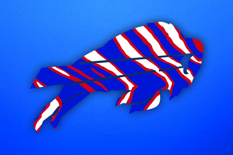 Buffalo Bills Mafia Zubaz Zebra Metal Wall Hanging - Etsy