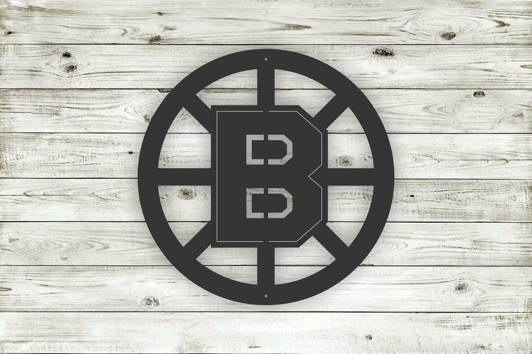 Boston Bruins Metal Steel Wall Hanging Sign - Etsy