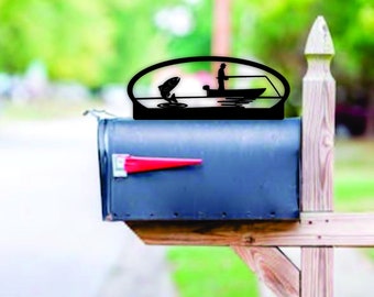 Fishing Lure Themed Steel Mailbox Topper - Etsy
