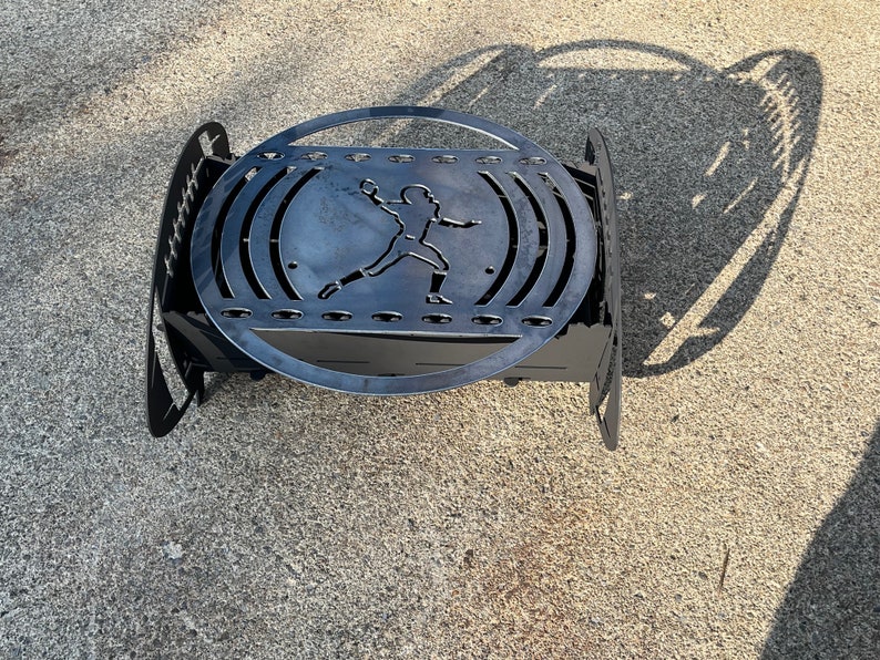 Buffalo Bills Football Collapsible Steel Fire Pit Grill - Etsy