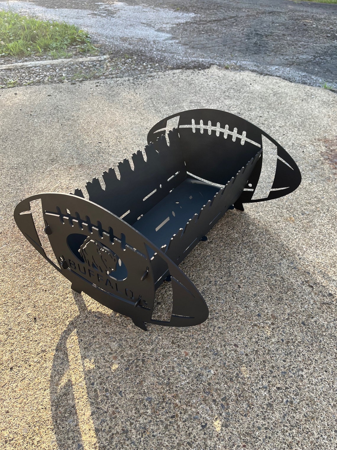 Buffalo Bills Football Collapsible Steel Fire Pit Grill - Etsy