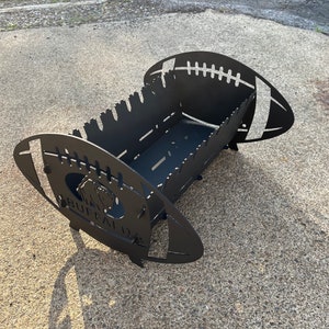 Buffalo Bills Football Collapsible Steel Fire Pit Grill - Etsy