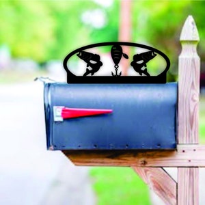 Fishing Lure Themed Steel Mailbox Topper - Etsy