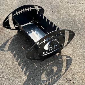 Buffalo Bills Football Collapsible Steel Fire Pit Grill - Etsy