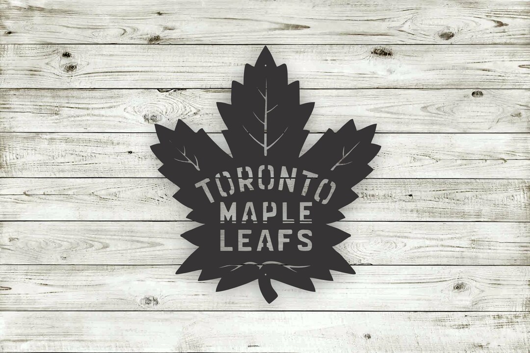 Toronto Maple Leafs Metal Steel Wall Hanging Sign - Etsy