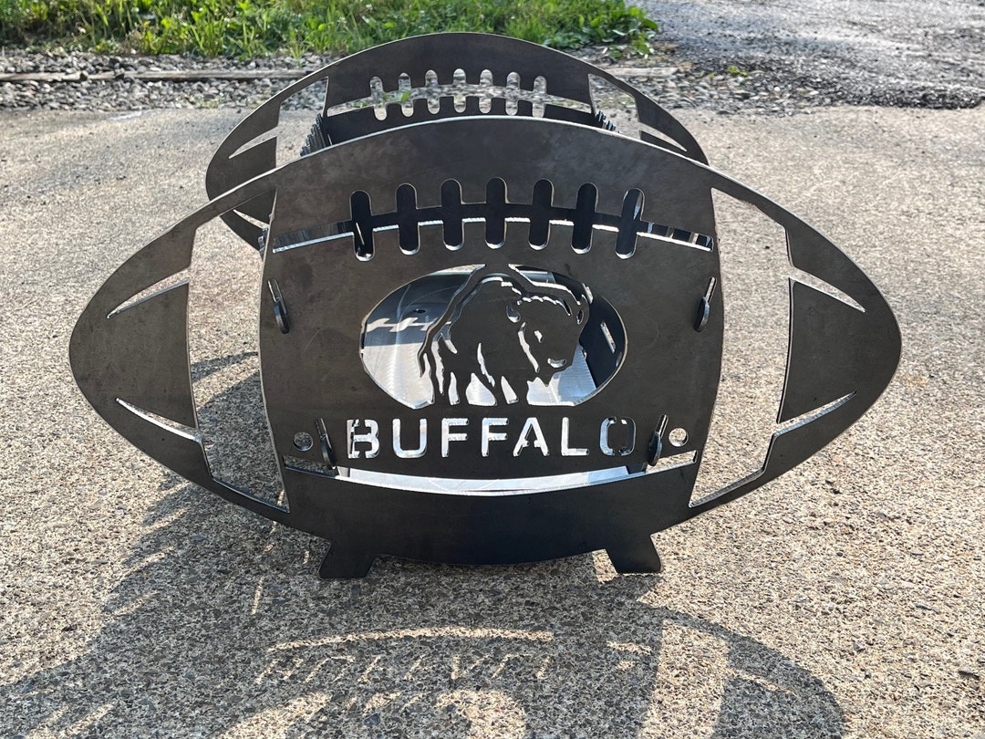 Buffalo Bills Football Collapsible Steel Fire Pit Grill - Etsy