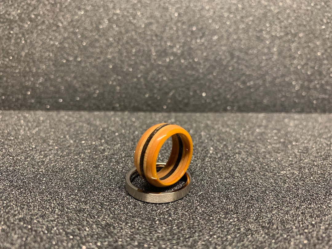 Handmade, Custom, Recycled Skateboard Ring - Etsy