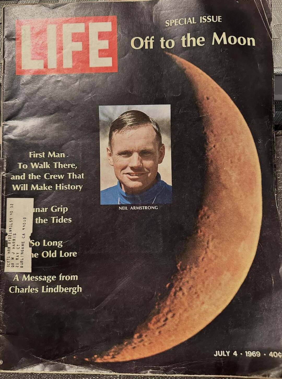 Vintage LIFE Magazine - Apollo 11, July 4 1969 - Space Collectible - Etsy