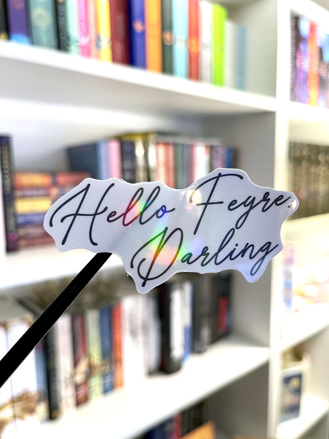 Waterproof Vinyl Sticker Sticker for Water Bottle ACOTAR Hello Feyre ...