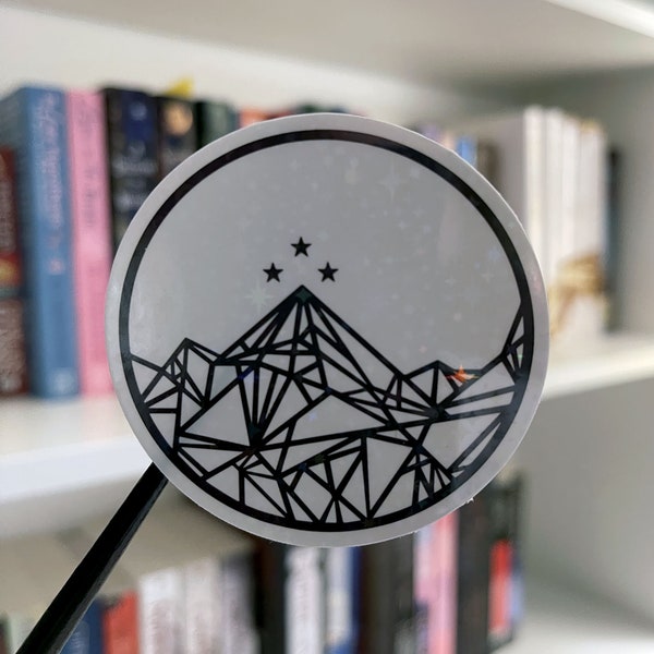 Acotar Water Bottle Sticker - Etsy