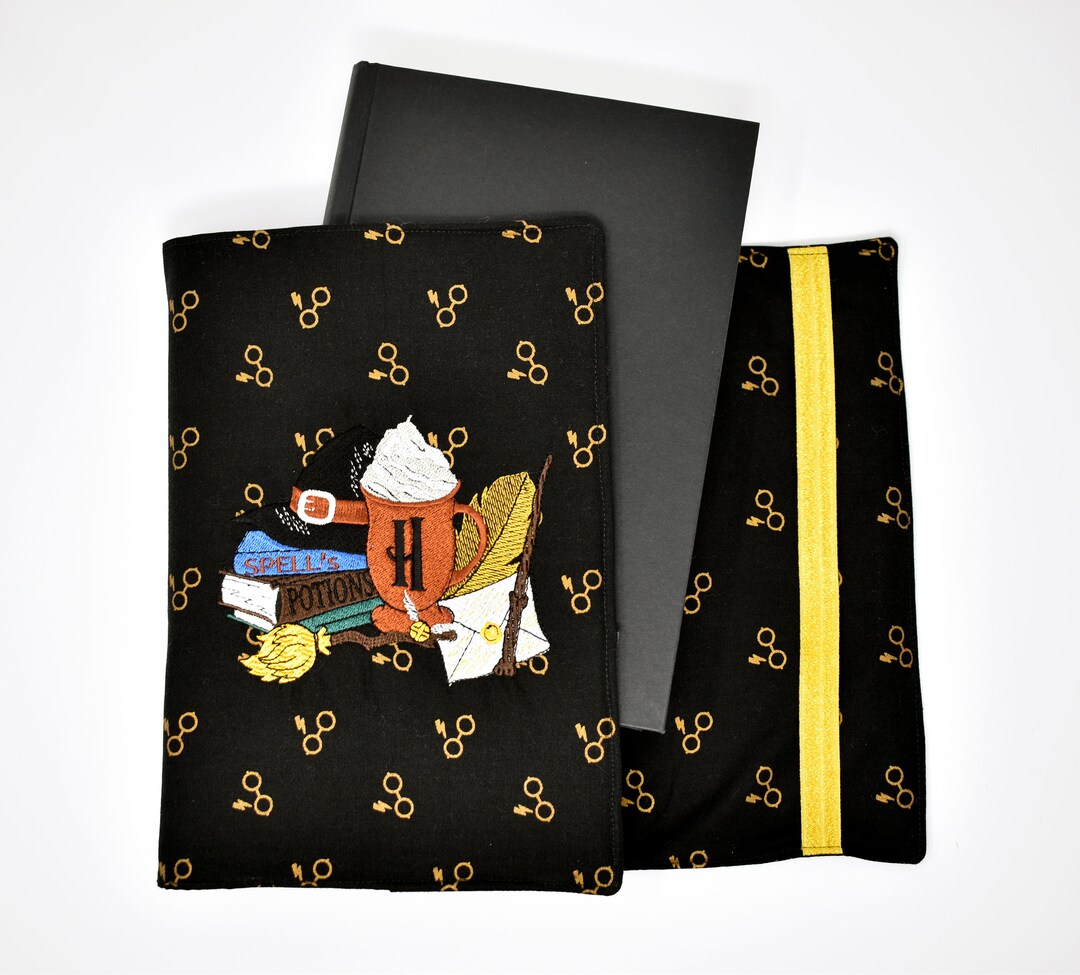 Adjustable Reusable Book Cover Fabric Book Cover Harry Potter Harry's ...