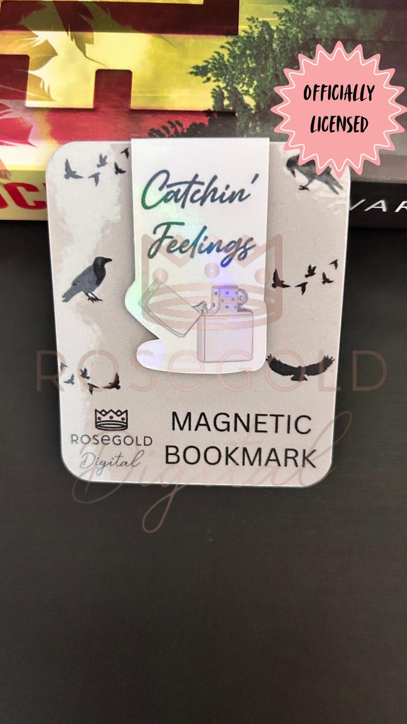 The Ravenhood® Inspired Magnetic Bookmark- Catchin' Feelings ...