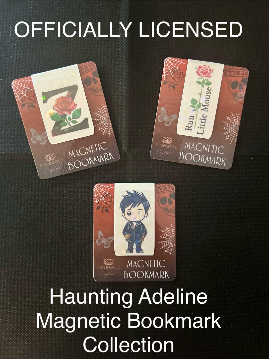 Haunting Adeline Inspired Magnetic Bookmark Collection OFFICIALLY ...