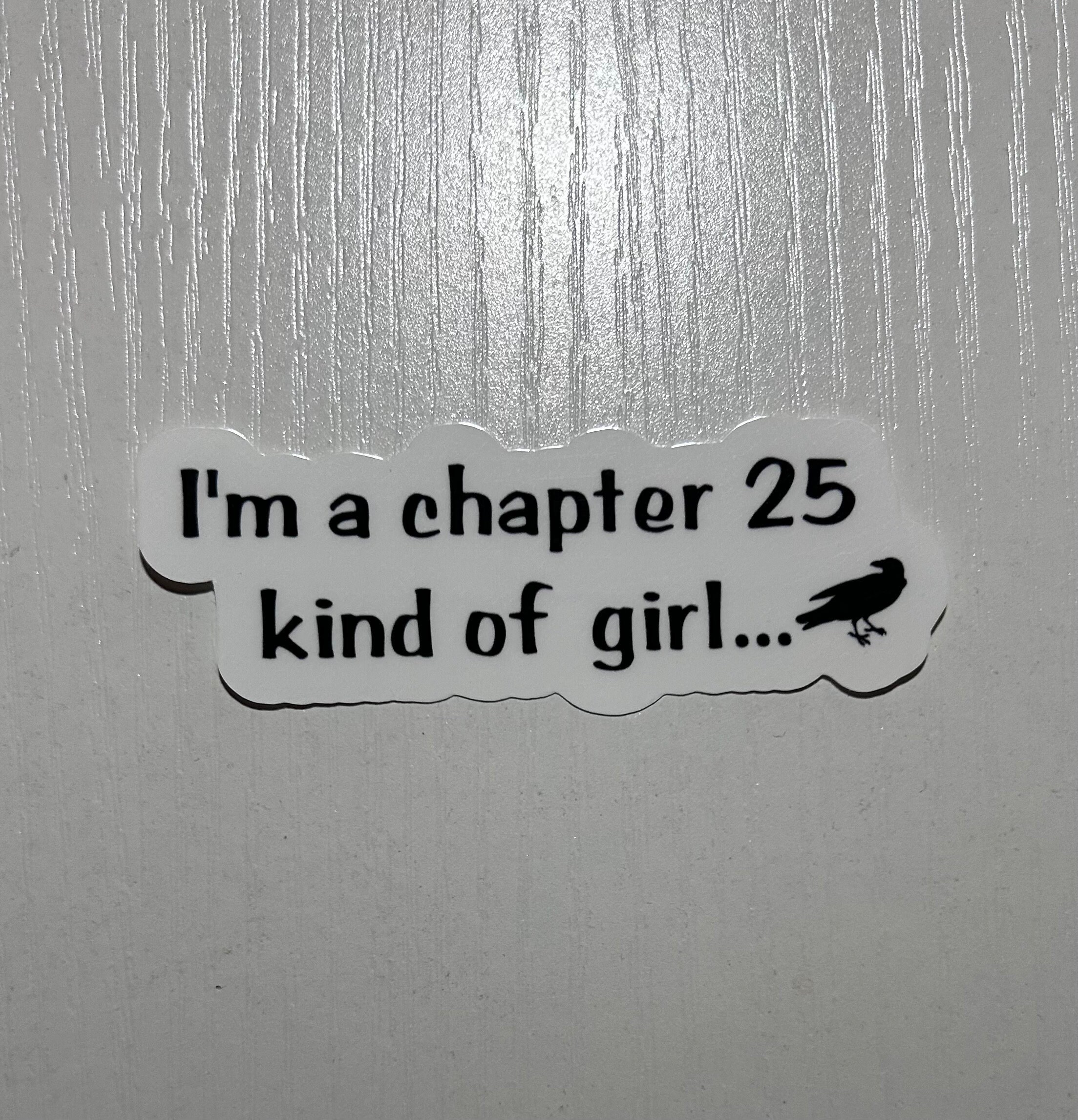 Flock Ravenhood Inspired Sticker, Chapter 25 IYKYK - Etsy