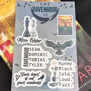 Flock the Ravenhood® Inspired Sticker Sheet, Version 2 **OFFICIALLY ...