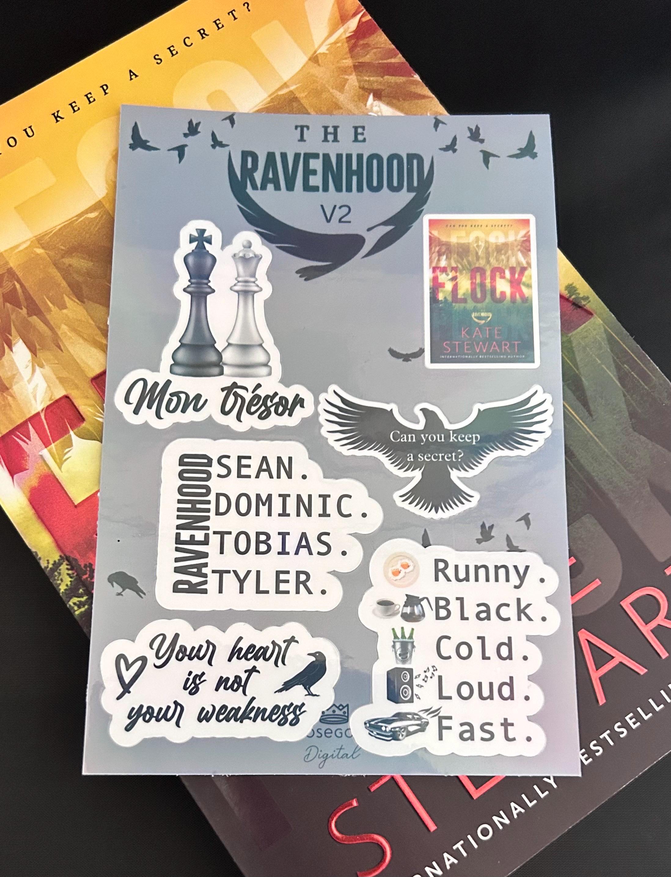 Flock the Ravenhood® Inspired Sticker Sheet, Version 2 **OFFICIALLY ...