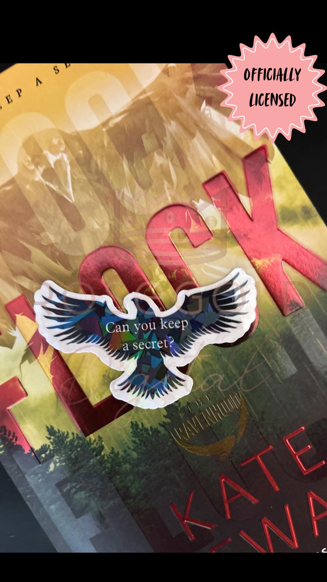 Flock Ravenhood® Inspired Sticker, “can You Keep a Secret?”**officially ...