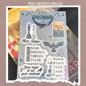 Flock the Ravenhood® Inspired Sticker Sheet, Version 2 **OFFICIALLY ...