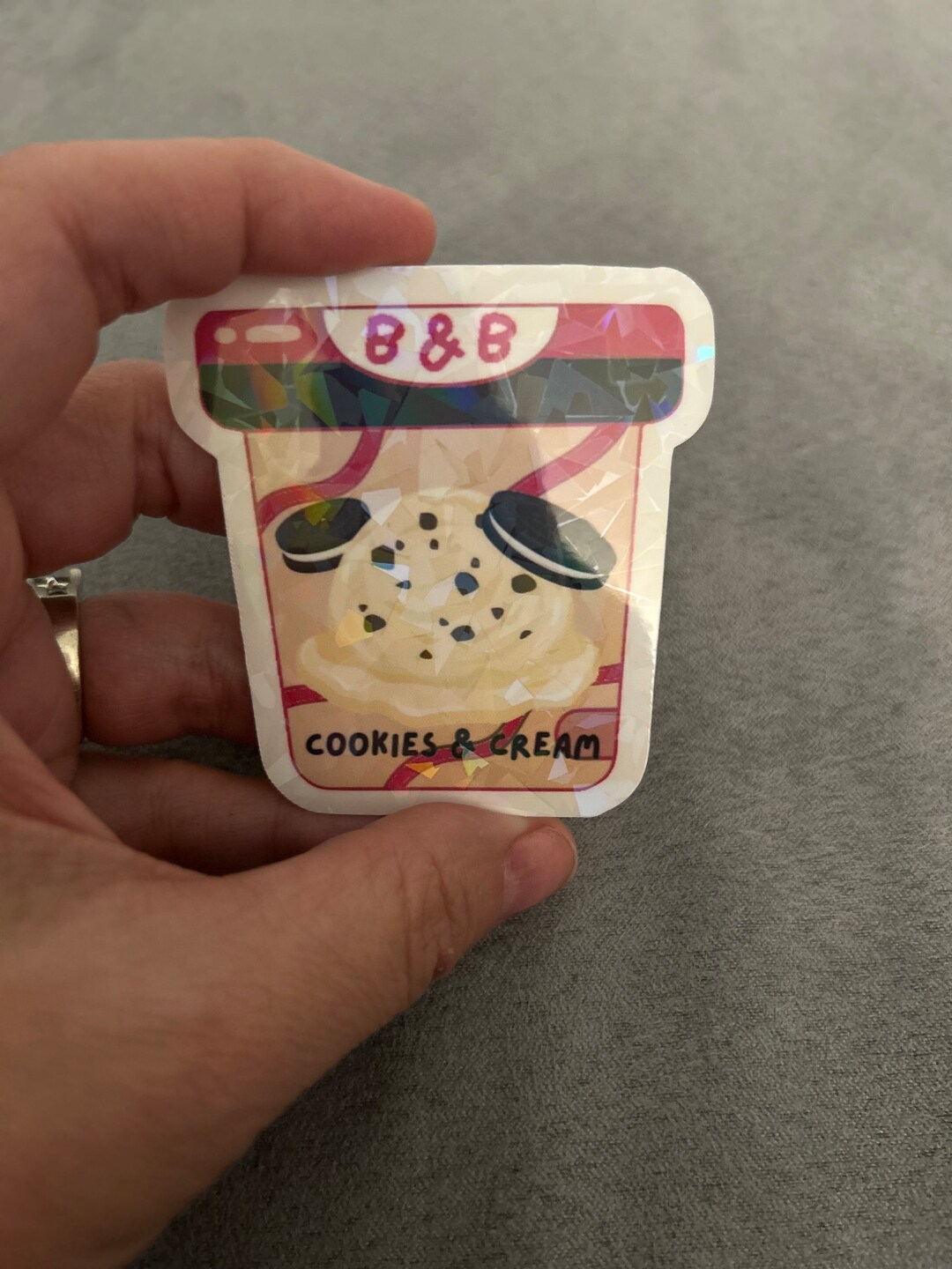 Butcher&blackbird Inspired Sticker, Cookies N Cream IYKYK - Etsy