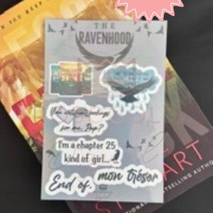 Flock Ravenhood® Inspired Sticker Sheet**officially LICENSED** - Etsy