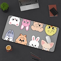 Stray Kids Skzoo Mousepad | K-pop Mousepad | Desk Accessories for Work ...