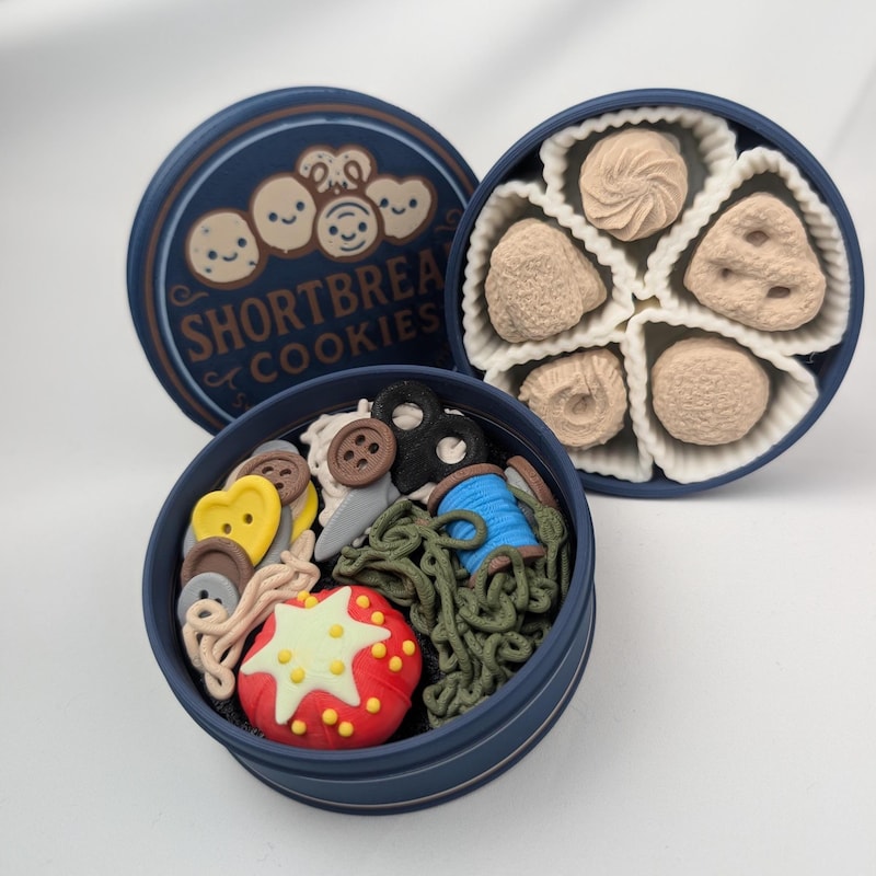 Cookie Tin Sewing Kit - Etsy