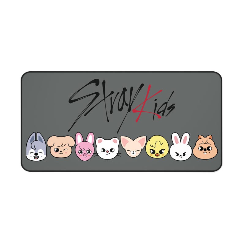 Stray Kids Skzoo Characters Fan Made Desk Mat - Etsy