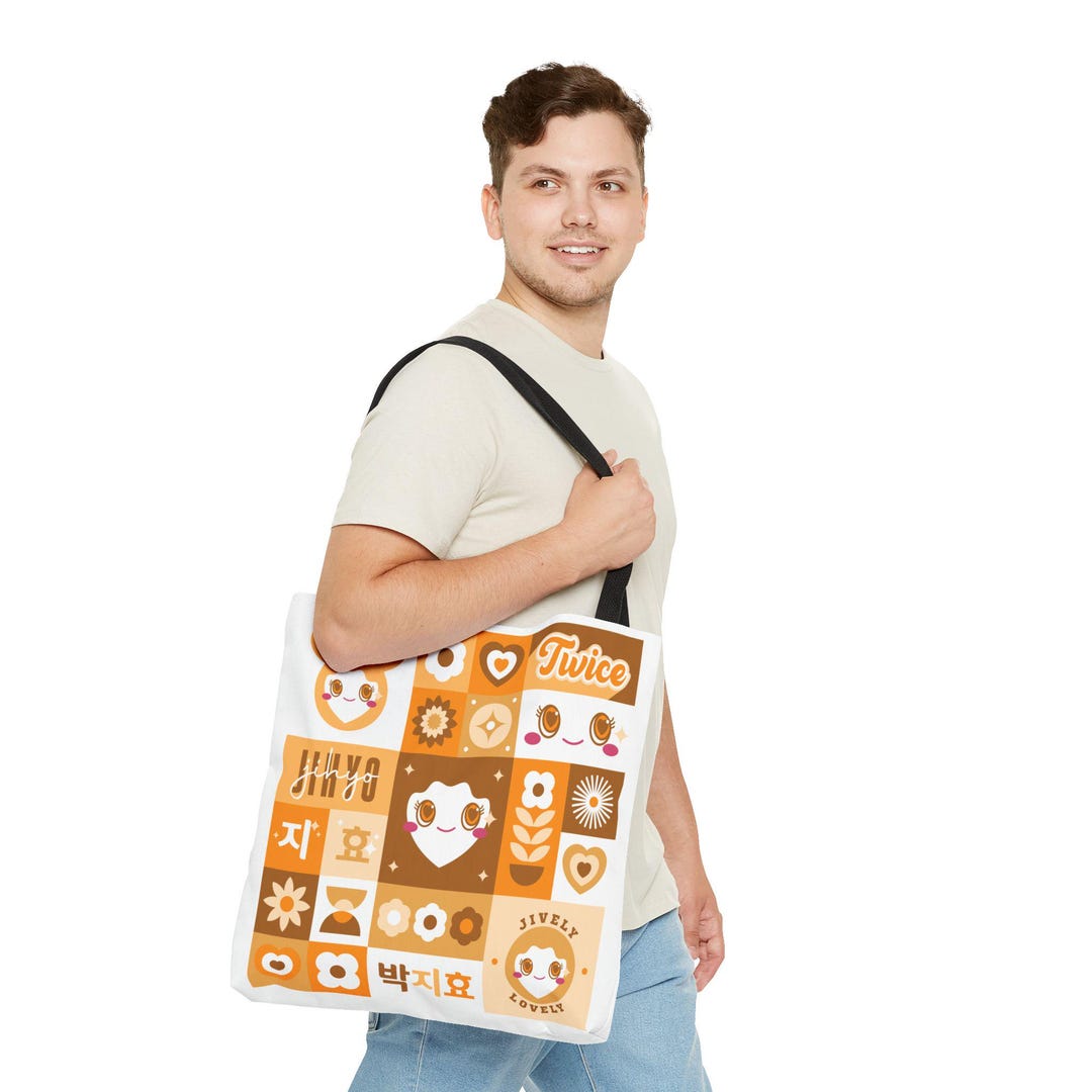 Twice Jihyo K-pop Tote Bag - Fan Made Tour Logo - Etsy