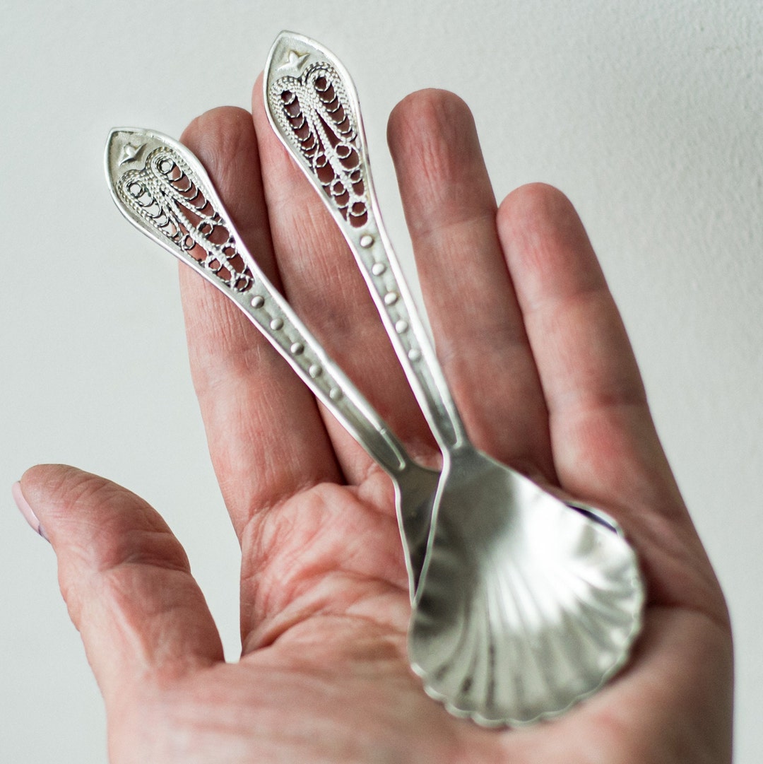 Small Spoon Filigree Fleur De Lis Decorative Spoon Soviet - Etsy