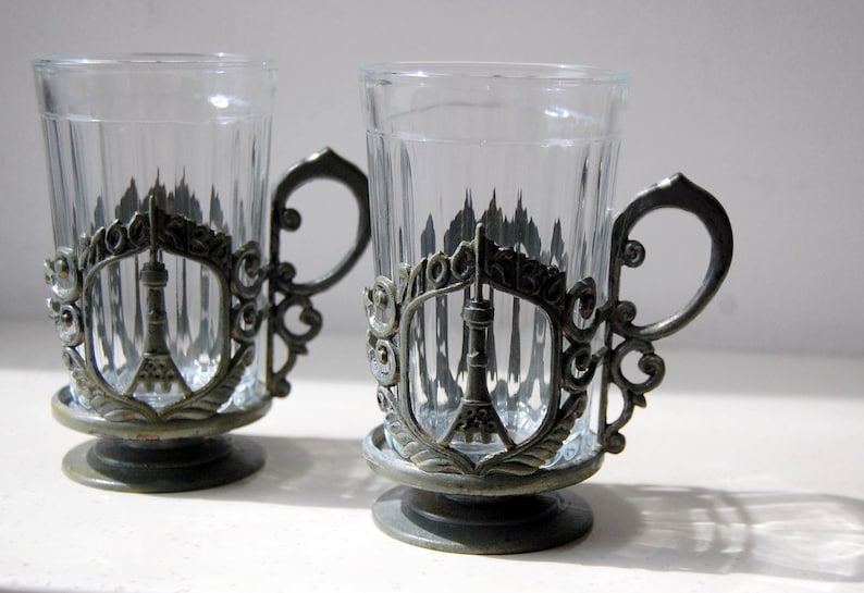 Russian Tea Glass Granyonyi Stakan For Podstakannik Soviet Etsy