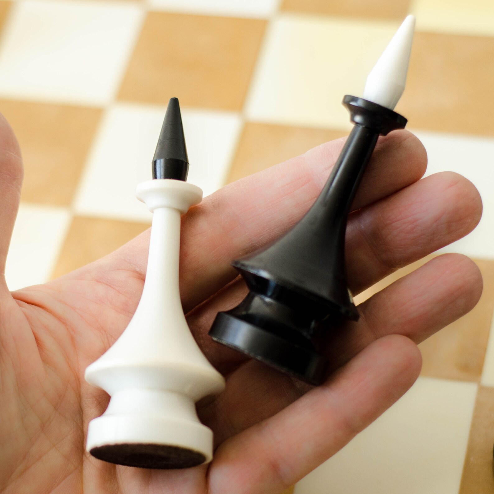 Soviet CHESS SET Vintage Chess Pieces With Chess Board Chess | Etsy